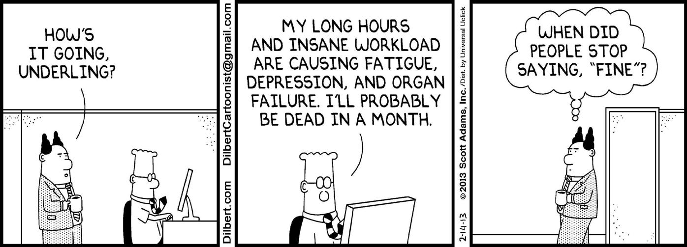 dilbert workload