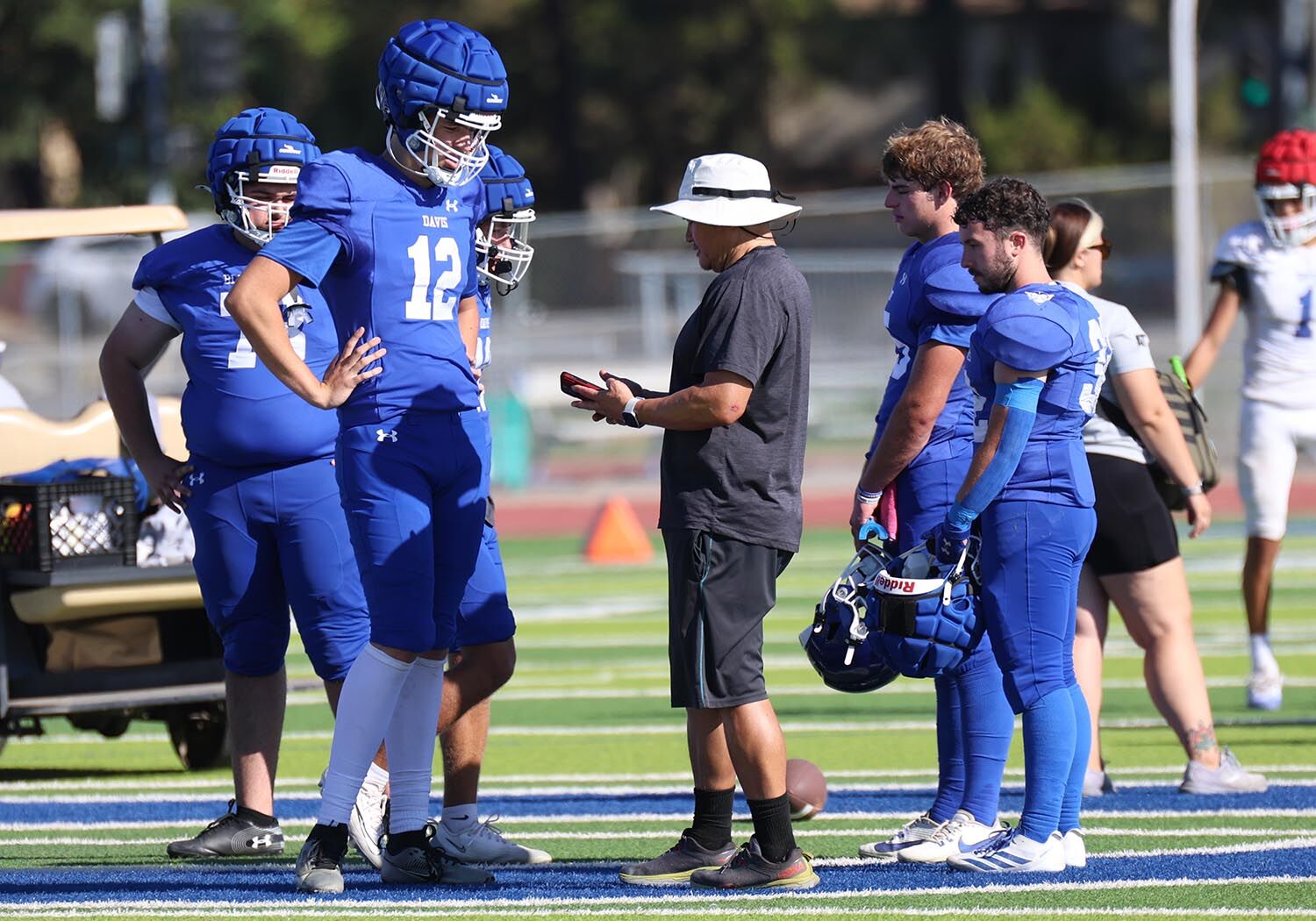 Davis High loses football finale to Golden Eagles | Sports ...
