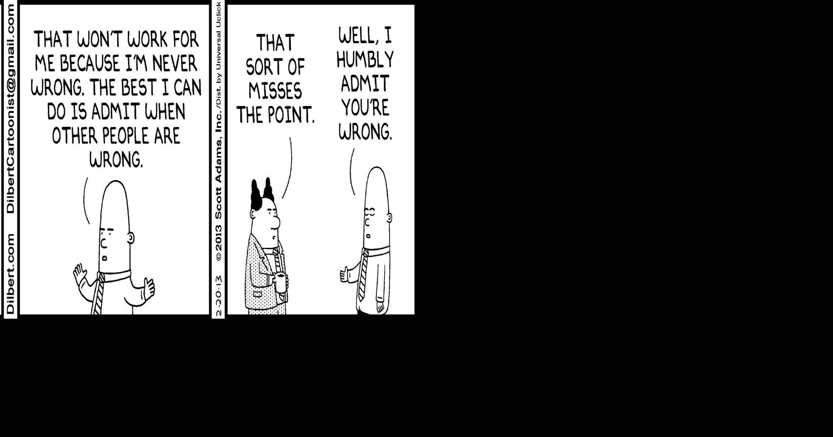 Dilbert | Features | davisenterprise.com