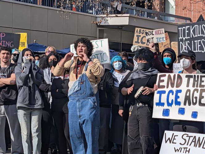 Students walk out of class to protest ICE | News | davisenterprise.com