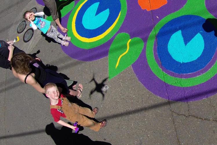 Mandala street mural photos | Do-not-import | davisenterprise.com