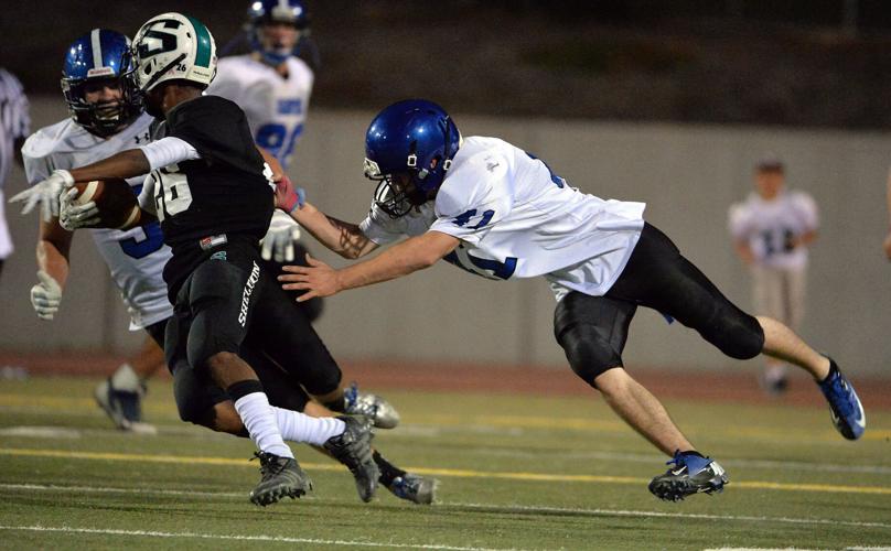 Tucker Fisk and Jack Hoal DHS football vs. Sheldon photos | Do-not ...