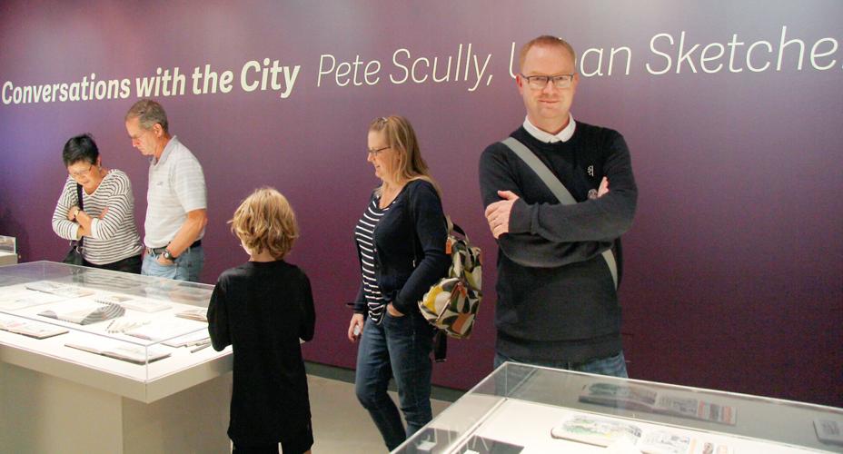 Scully leads sketchers on a ‘Let’s Draw Davis’ crawl | Arts ...