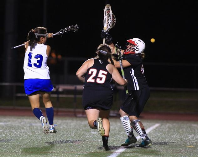 Liz Leshuk and Chelsey Nickell DHS girls lacrosse vs. Bella Vista ...
