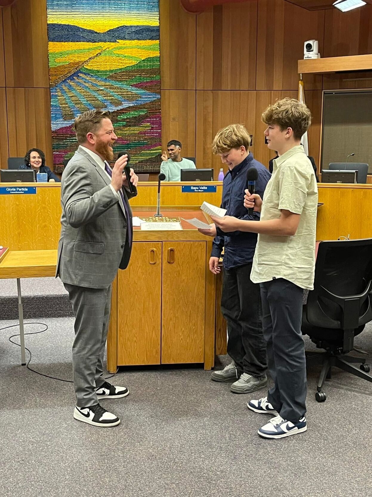 Deos sworn in, council discusses budget priorities | News ...