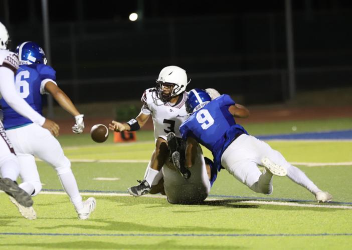 DHS football lights-out versus Johnson | Sports | davisenterprise.com