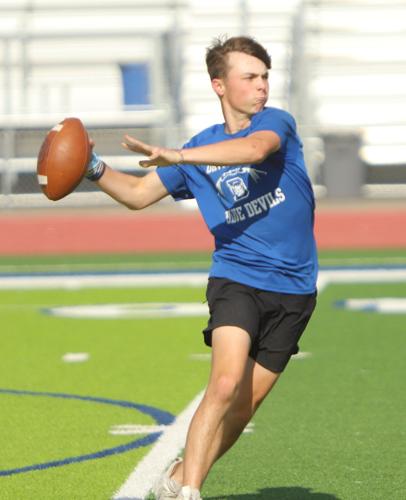 Football: Blue Devils continue work on field | Blue Devils ...