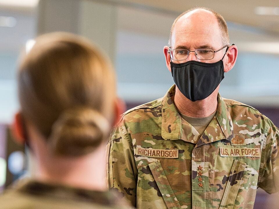 Air Force Materiel Command commander, leaders get tour of Wright-Patt ...