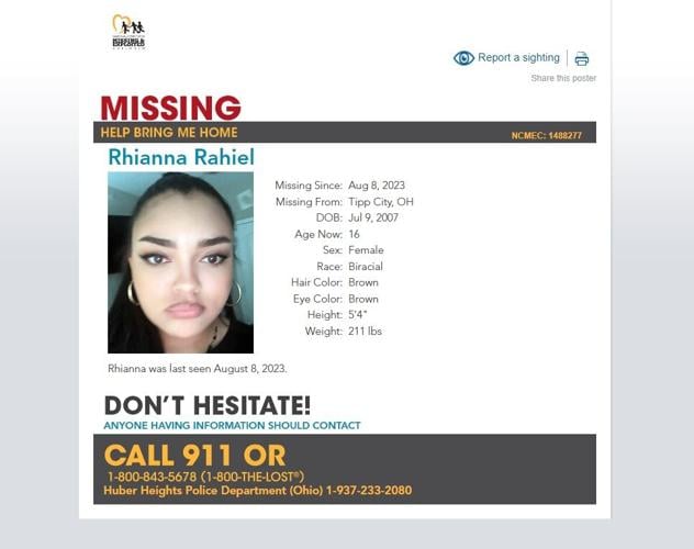 Police seek help finding missing Tipp City teen last seen in Huber ...