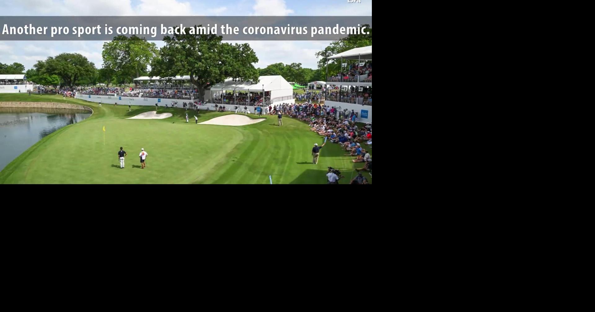Coronavirus: PGA Tour will return in June with Charles Schwab Challenge ...