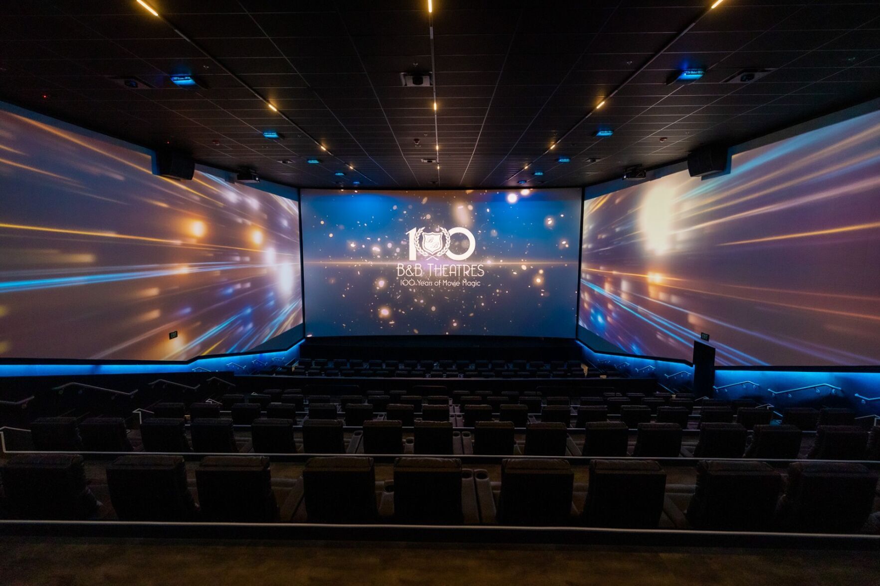 What is the ScreenX movie experience? At The Greene, it’s a 270-degree ...