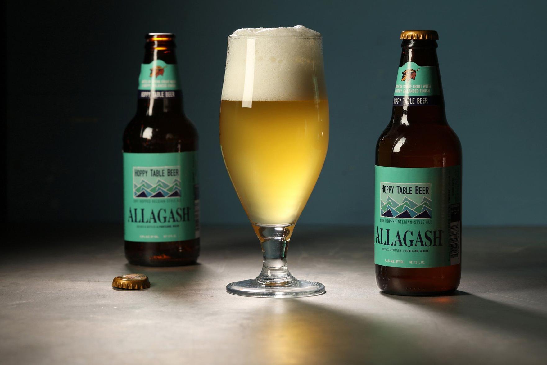 Hoppy Table Beer the first year-round hop-forward beer from Allagash ...