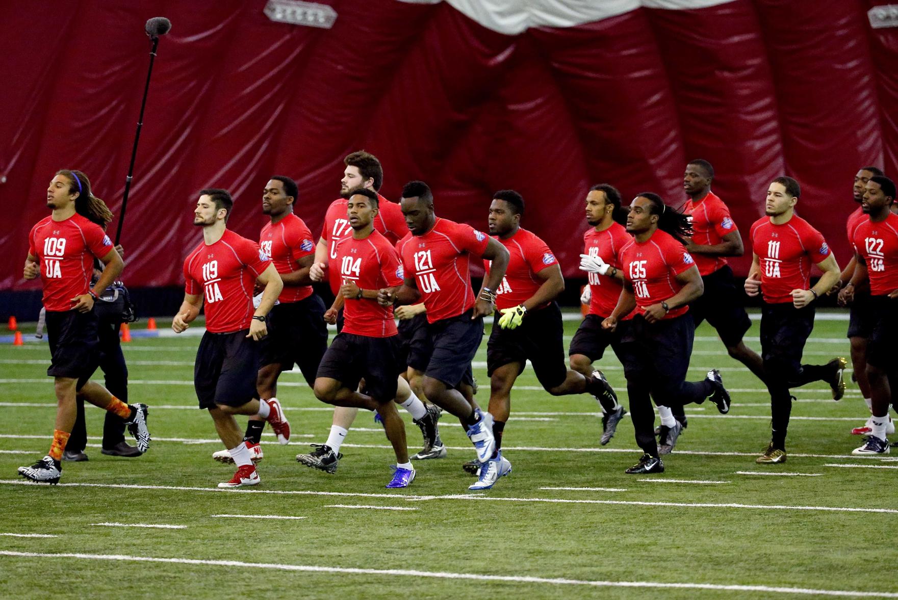 NFL combine is rulers, clocks and gut instinct | Sports ...