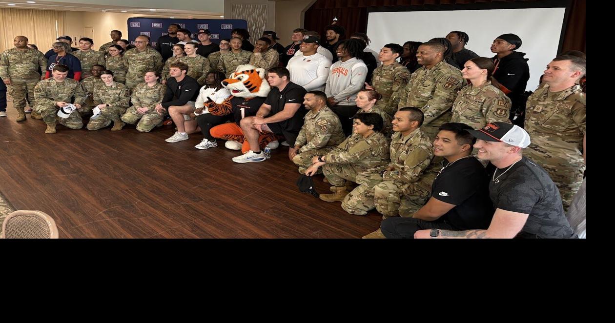 Bengals rookies tour Wright-Patterson Air Force Base | Local ...