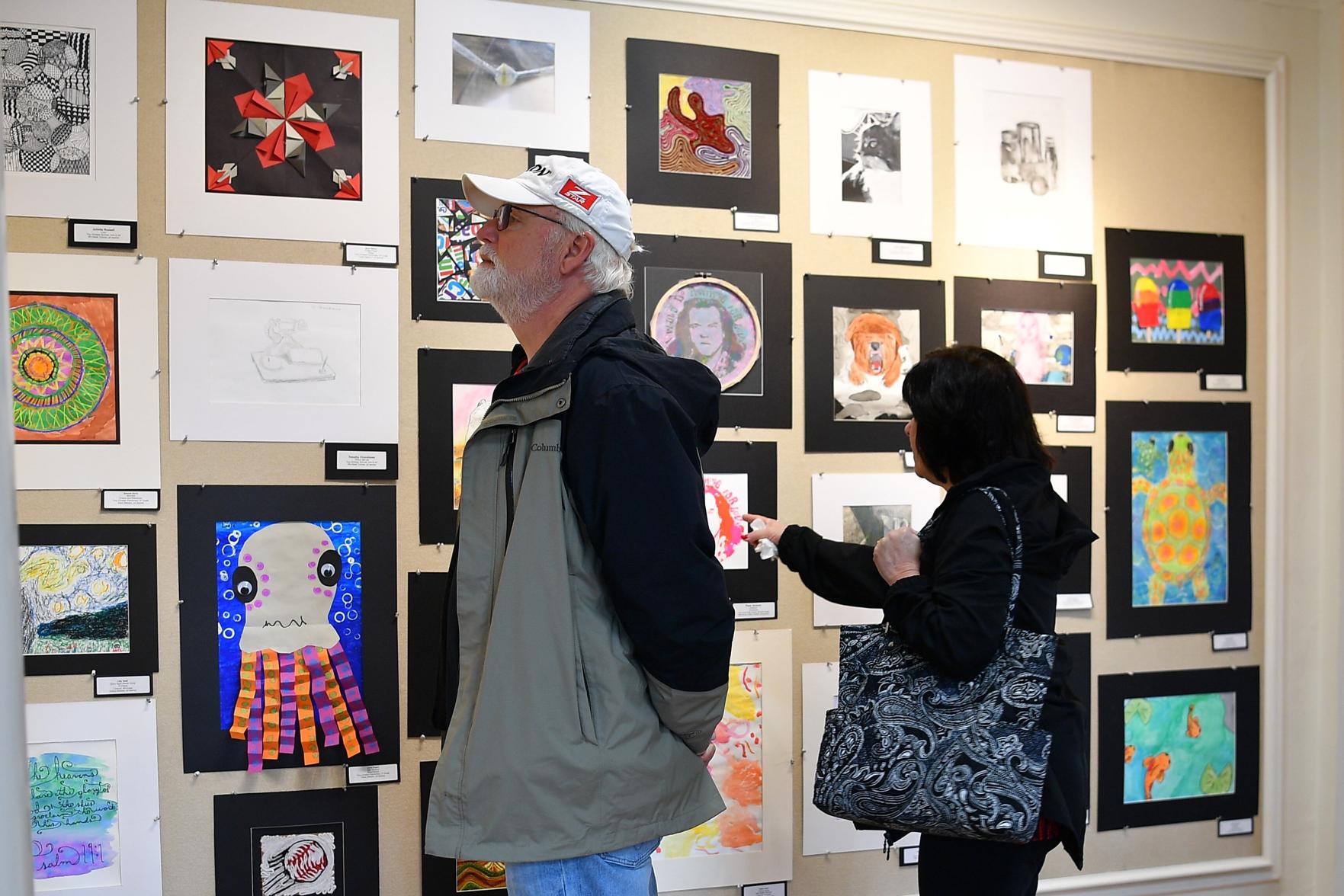 Artwork shows off the talents of 285 Troy-area students | Local ...