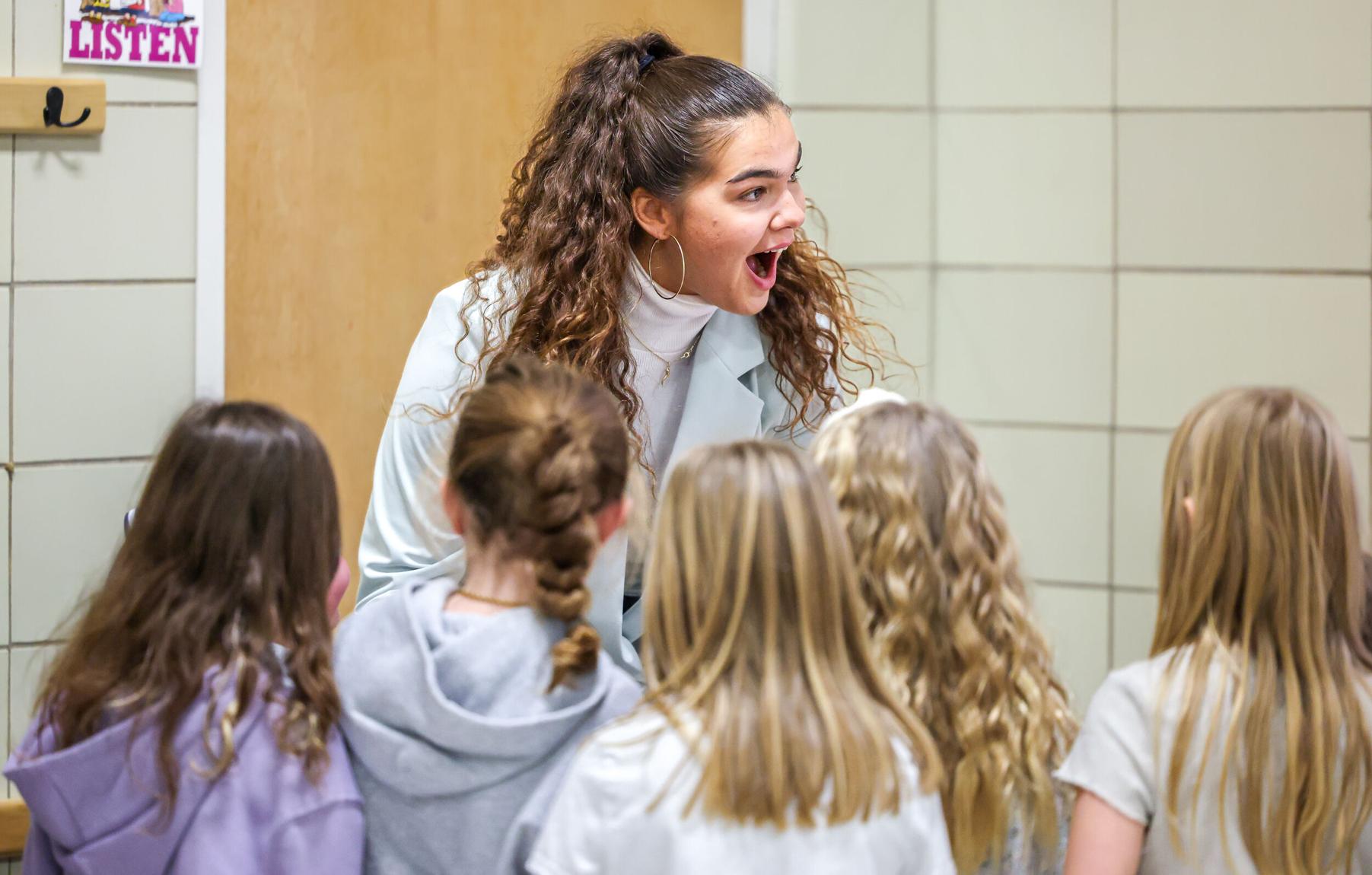 Kettering’s Maddy Westbeld visits her old school | Local ...