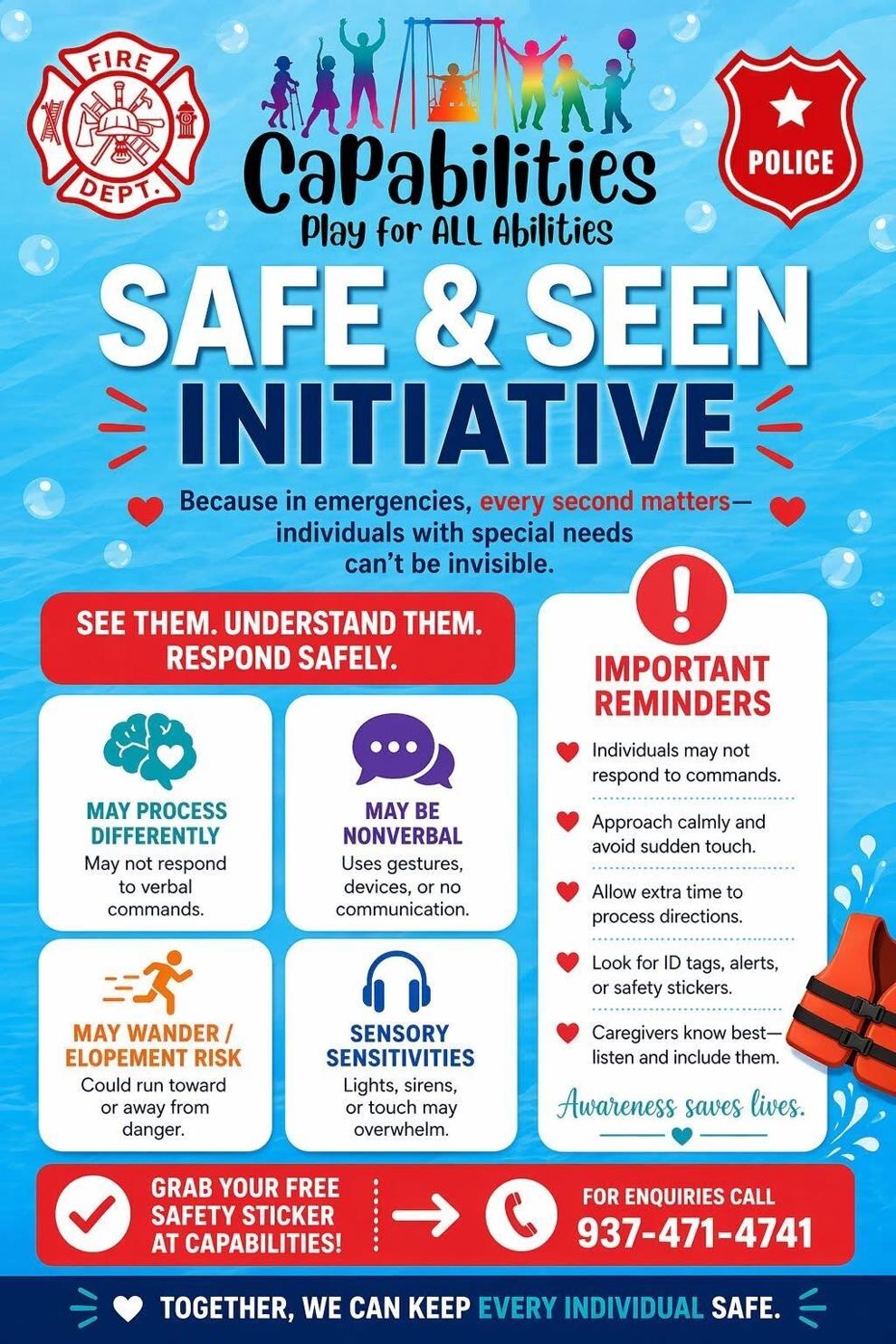 Capabilities Safe & Seen: Local initiative helps first responders ...