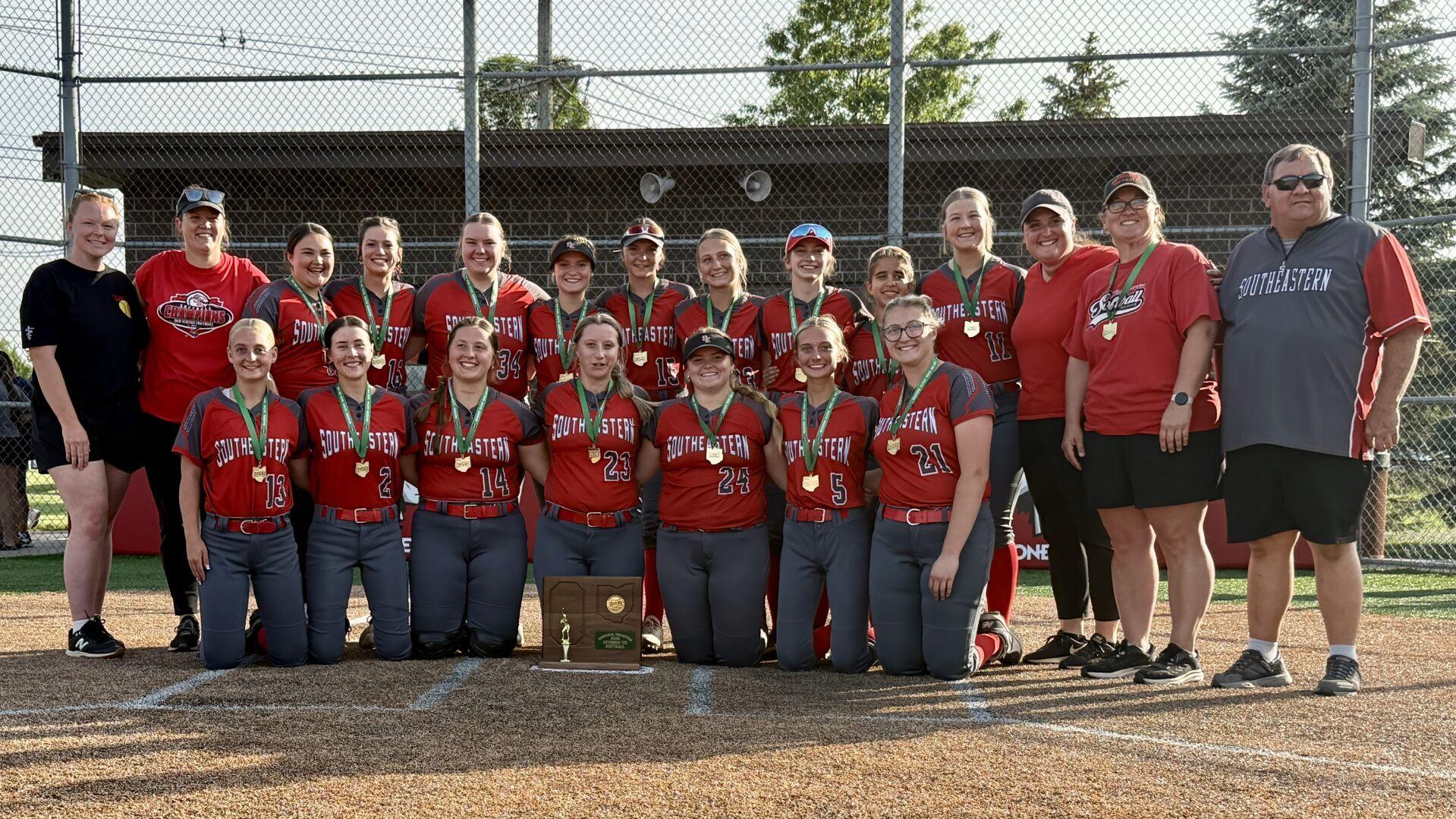 Softball: Reese Wells strikes out 15 as Southeastern earns first state ...
