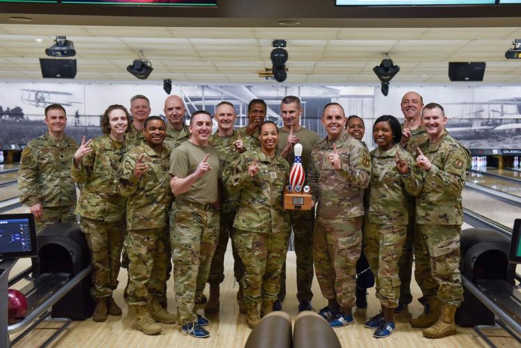 Bowling tournament pits colonels against chief master sergeants ...