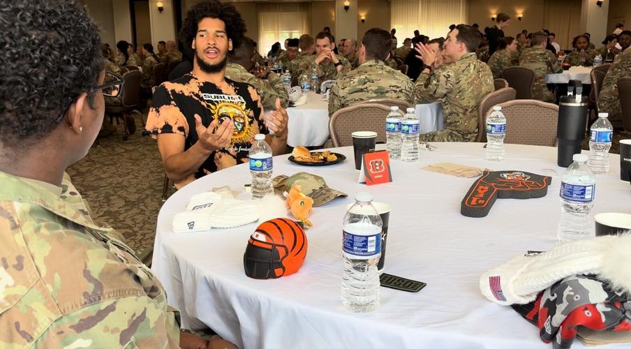 Bengals rookies tour Wright-Patterson Air Force Base | Local ...