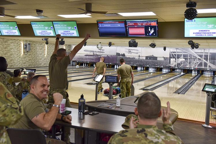 Bowling tournament pits colonels against chief master sergeants ...