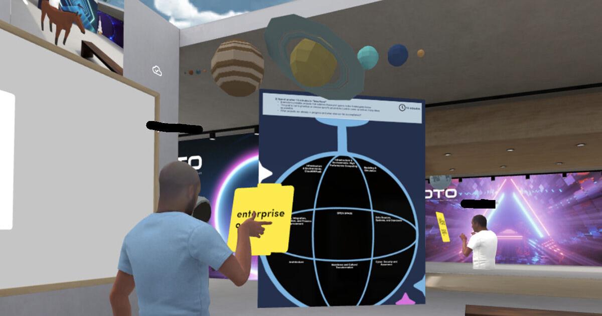 VR workshop unites digital-first experts on transformation | Military ...