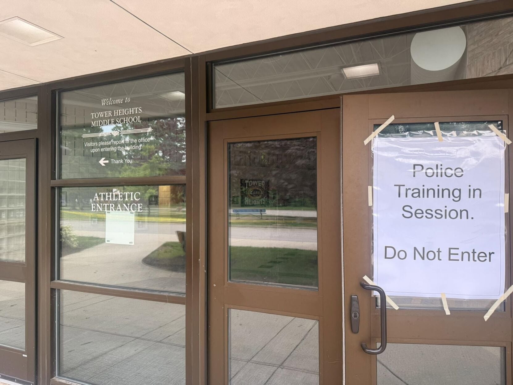 Centerville police conducting training exercises at local middle school ...