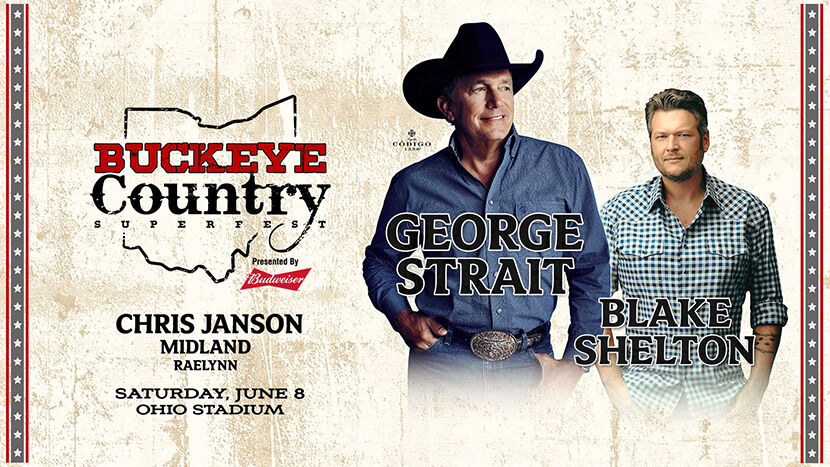 George Strait and Blake Shelton headline Buckeye Country Superfest ...