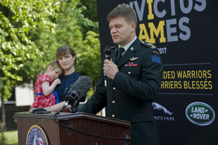 Invictus Games Flag Handover Ceremony commemorate the passing of ...
