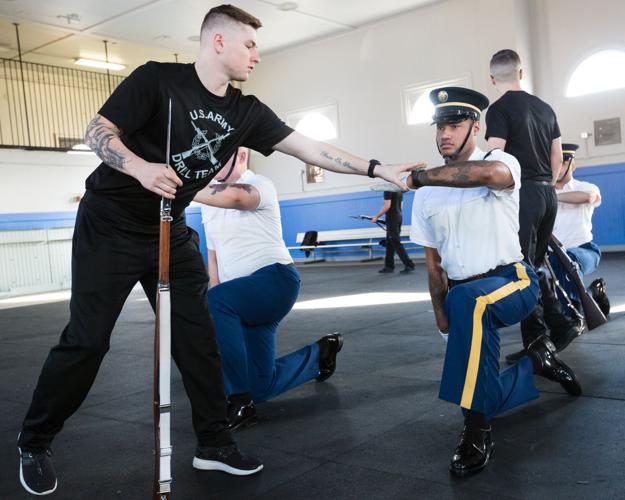 Making it look easy: For The U.S. Army Drill Team, practice makes ...