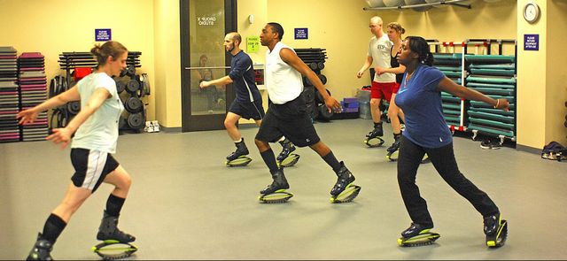 New Exercise Class Offers Fun, Fitness with Spring-Loaded Boots ...