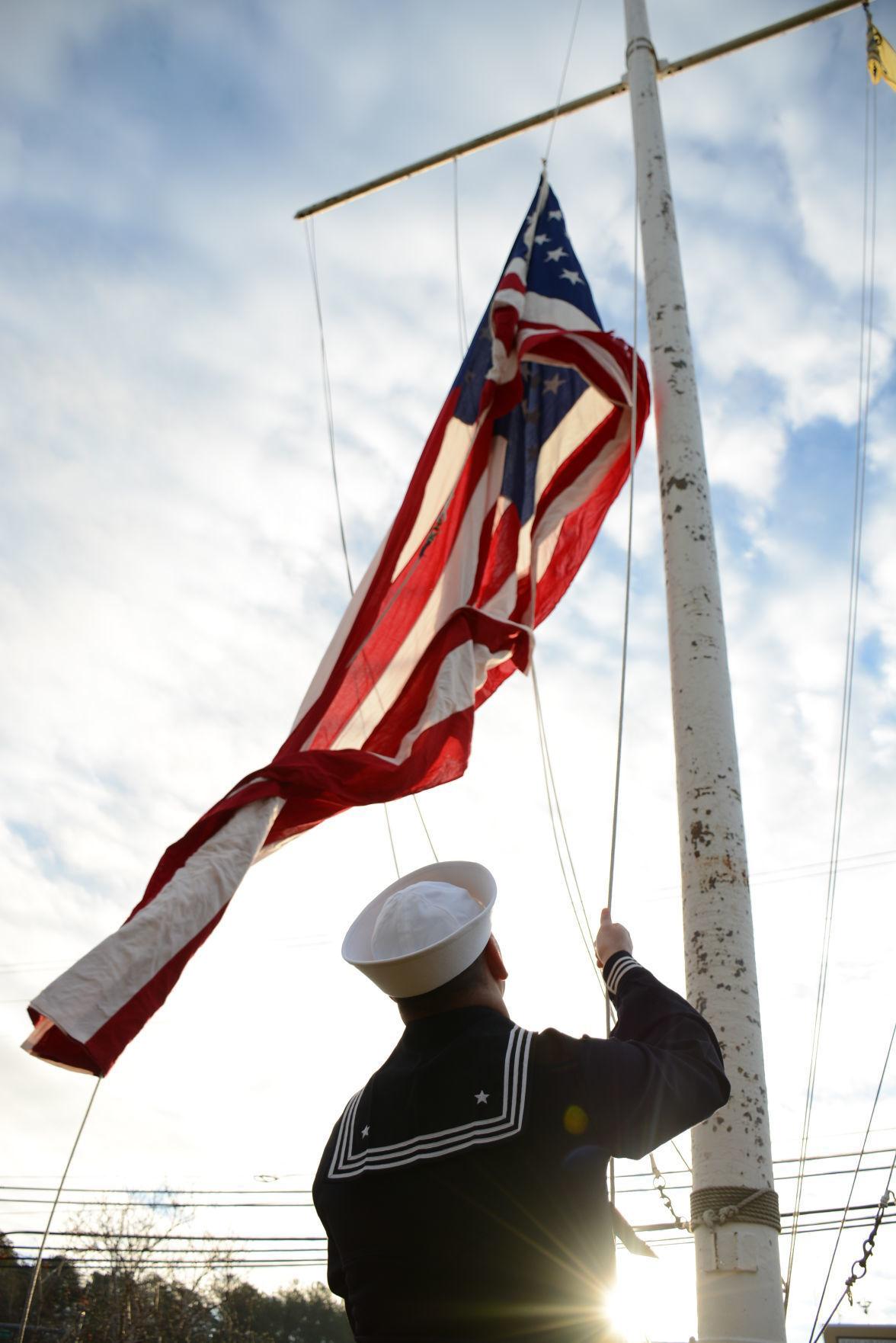 Respect the Colors: Stop and render proper salute when outside | Local ...