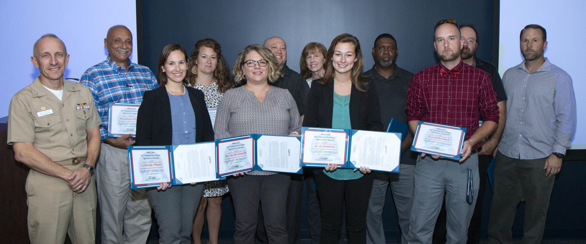 Airborne System Integration Division Special Act Awards | Tenant ...