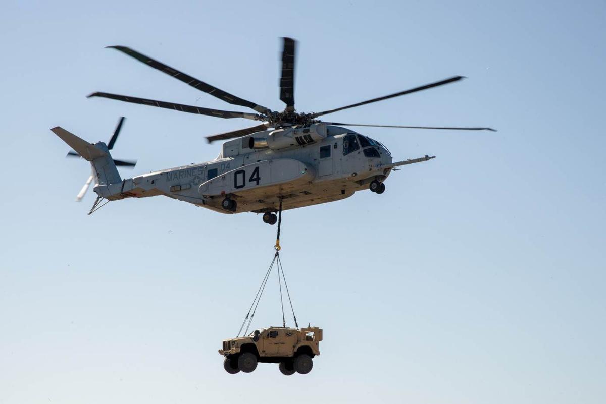 CH-53K demonstrates vehicle lift | Tenant Profile | dcmilitary.com