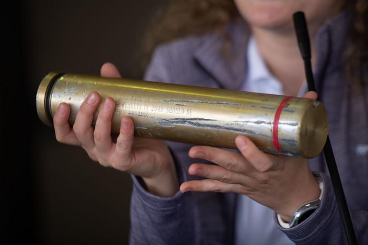 844th Communications Group opens 50-year-old time capsule | News ...