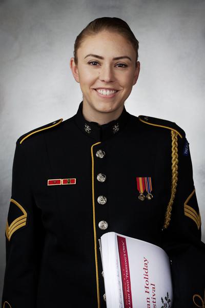 Staff Sgt. Sara Corry, first woman arranger for The US Army Band ...