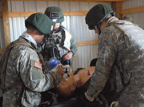 Military Medical Students Learn to Care for Combat Injured | Features ...