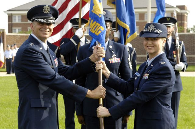 579th MDG guidon changes hands, welcomes new commander | Features ...