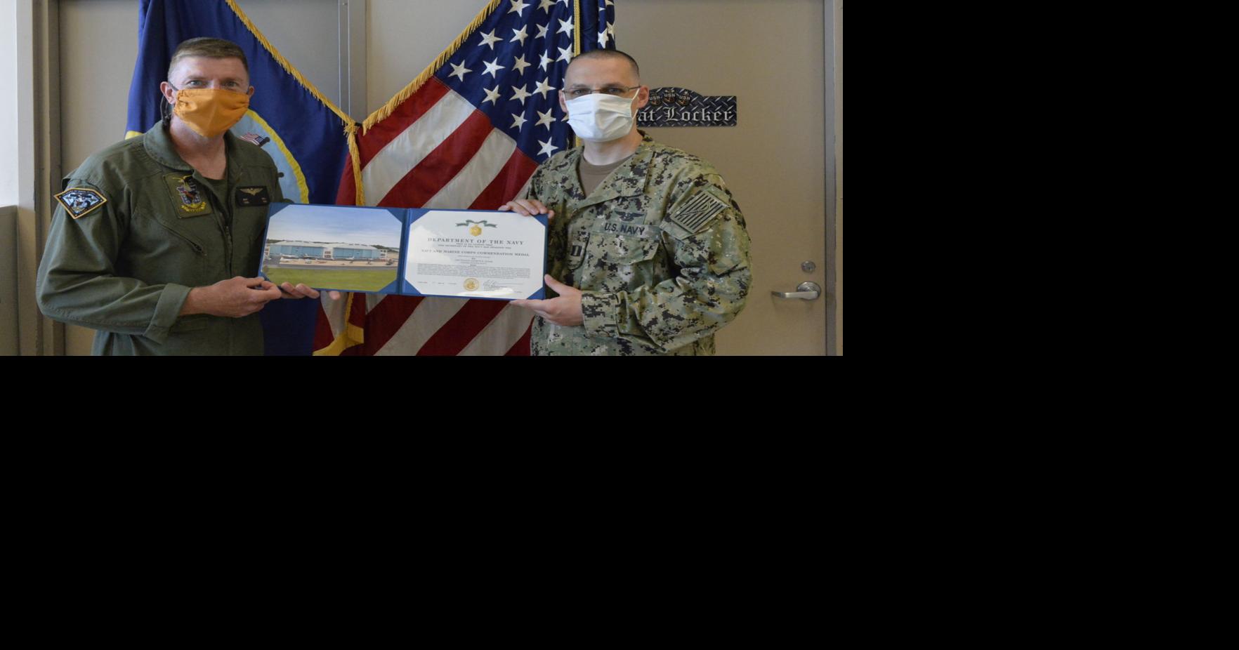 USNTPS maintenance chief honored for service | Tenant Profile ...