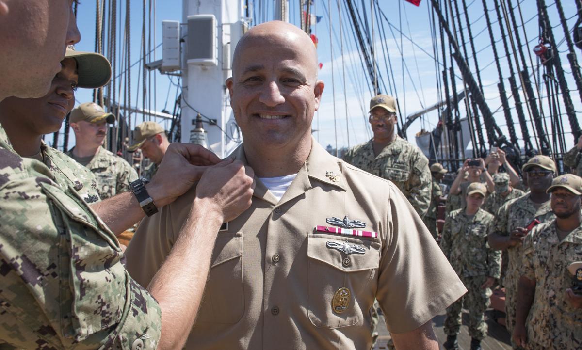 MCPON Smith pinned aboard USS Constitution | Local | dcmilitary.com