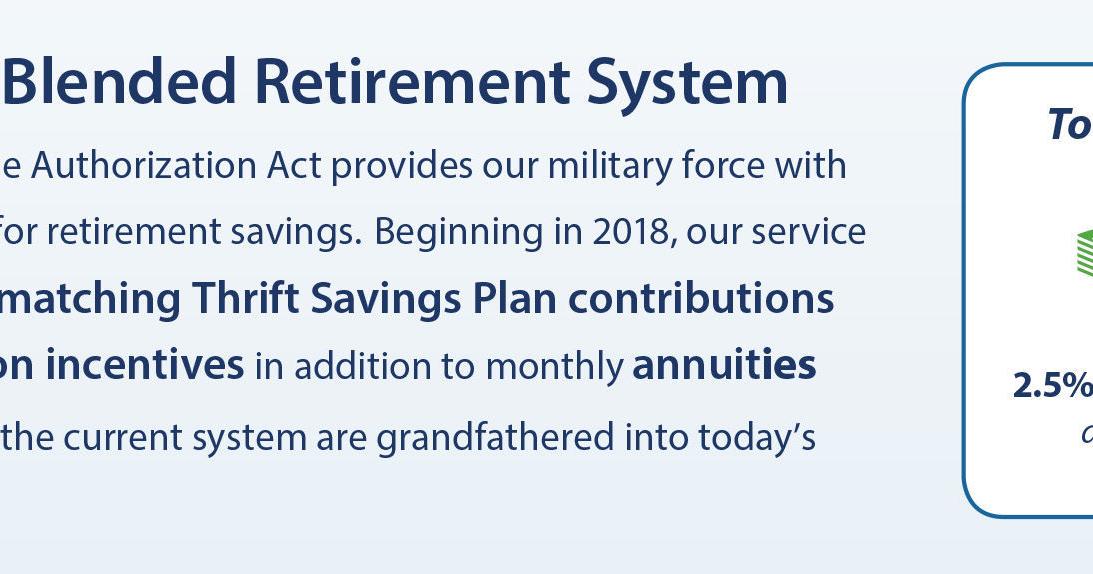 Pentagon unveils ‘modernized’ retirement plan for uniformed service ...