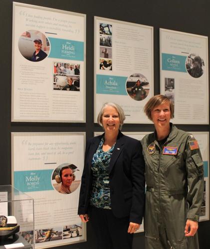 Ribbon cutting event officially opens Women in Aviation exhibit | Local ...