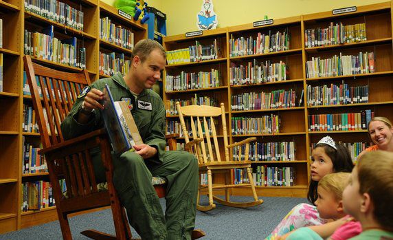 Joint Base library book reading celebrates Armed Forces Day with guest ...