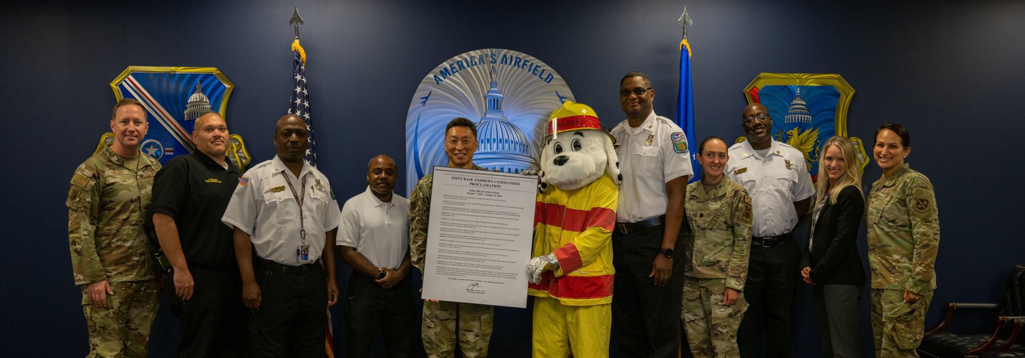 Fire Prevention Week proclamation | News | dcmilitary.com