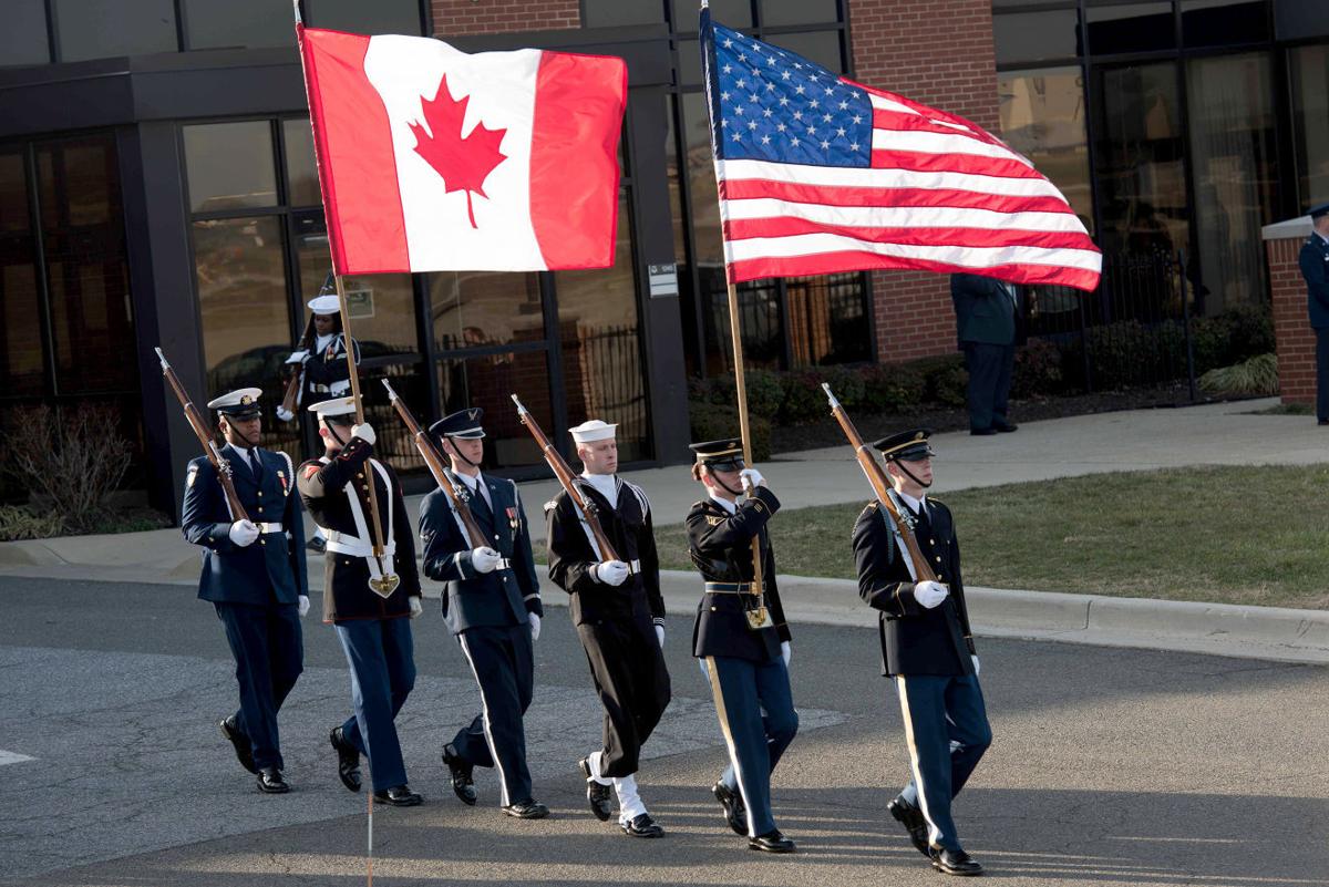 Continental Color Guard welcomes first female Soldier | Community ...