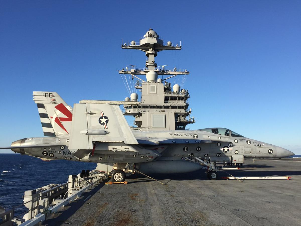 CVN 78 completes Aircraft Compatibility Testing One | Tenant Profile ...