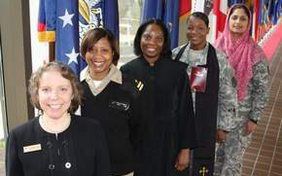 Women of faith: Female chaplains minister to military, families ...