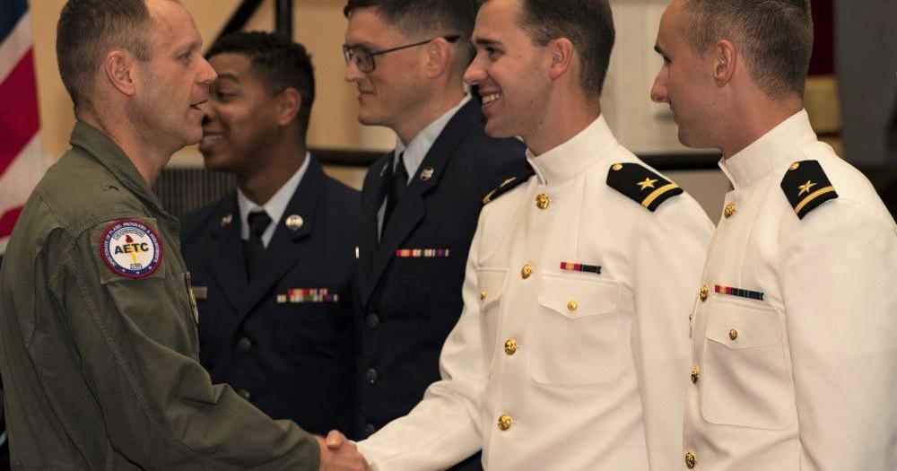 First naval aviators graduate USAF Pilot Training Next | Local ...