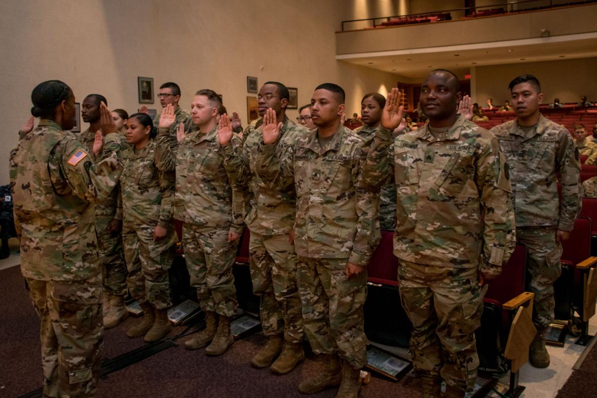 Soldiers Inducted Into NCO Corps | Features | dcmilitary.com