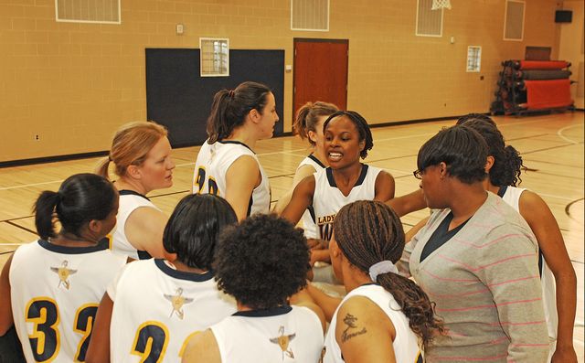 Base Basketball Teams Begins Play in New Gym | Features | dcmilitary.com